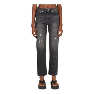 TheOpen Product Paint Drop Jeans - - Jeans - Damen - Schwarzk - S