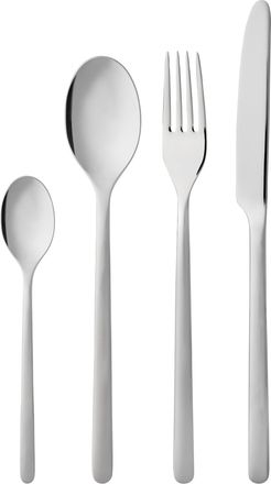 Gense Still Besteckset 16 Teile Matter/gl&auml;nzender Stahl