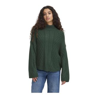 Ichi Ichi, Damen, Strickwaren, Gr&uuml;n, XLGr&ouml;&szlig;e