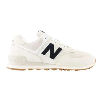 New Balance Homme, Chaussures, Blanc, Taille: 42 EU Chaussures en Daim Lacets Semelle en Caoutchouc
