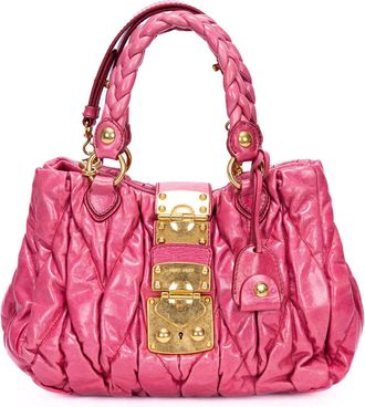 Miu Miu Crossbody Bags - 2-Way Tote - Gr. unisize - in Rosa - f&uuml;r Damen