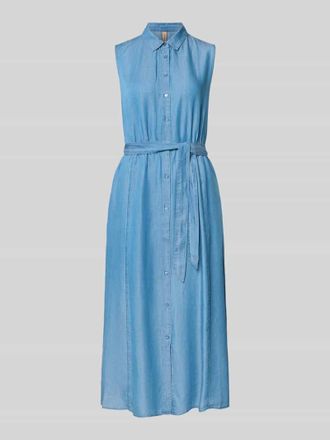 Soyaconcept Hemdblusenkleid mit Bindeg&uuml;rtel Modell LIV