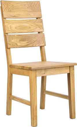 CARRYHOME Stuhl, Wildeiche, Holz, Wildeiche, massiv, eckig, 43x97.5x52 cm, Esszimmer, St&uuml;hle, Esszimmerst&uuml;hle, Vierfu&szlig;st&uuml;hle