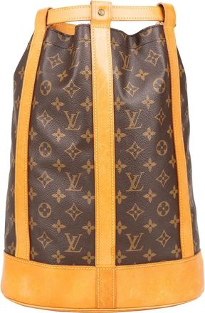 Louis Vuitton Crossbody Bags - Louis Vuitton Canvas Monogram Randonnee Backpack - Gr. unisize - in Braun - f&uuml;r Damen