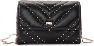DKNY Pochette Madison Park, Sac &agrave; bandouli&egrave;re Femme, Noir, Taille Unique