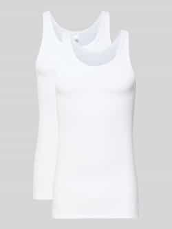 Schiesser Feinripp-Unterhemd mit Rundhalsausschnitt