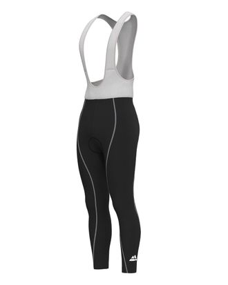 Danish Endurance Mens Cycling Bib Pants S Black/Grey 1-Pack