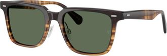 Oliver Peoples unisex, Accessoires, Brun, Taille: 52 MM Lunettes de soleil