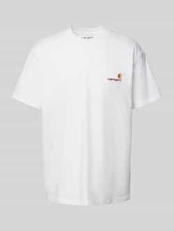 Carhartt Work in Progress T-Shirt mit Label-Stitching