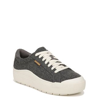 Dr. Scholls Shoes Time Off Sneaker für Damen, Anthrazitfarbener Wollstoff, 8.5