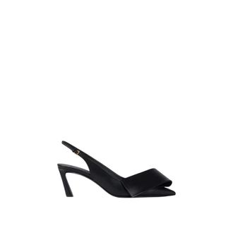 Givenchy Twisted Ribbon Slingbacks Pumps - - Shoes - Damen - Schwarzk - 37 1/2 EU