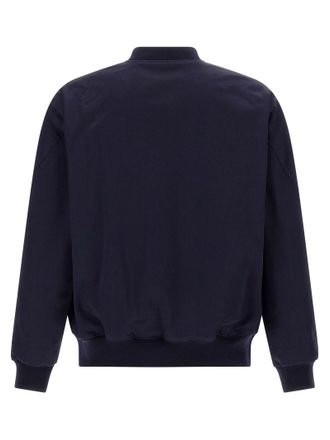 Givenchy Logo-Embroidered Bomber Jacket - Navy