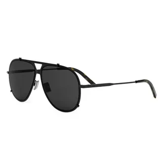 Dior unisex, Accessoires, Noir, Taille: 59 MM Lunettes de soleil élégantes Monture dorée Verres foncés