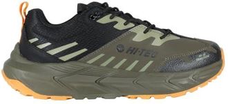 Hi-Tec Hi-Tec Fuse Trail Low Chaussures de trail pour homme, Multicolore (Olive Black Sun Orange), 41 EU