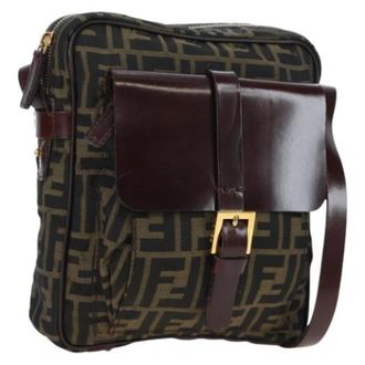 Fendi Pre-owned Zucca Canvas Shoulder Bag - - Pre-owned - Damen - Braun - ONE SIZE