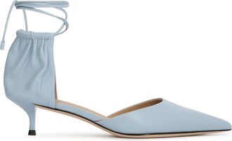 Kazar Femme, Chaussures, Bleu, Taille: 37 EU Escarpins &agrave; petits talons avec brides &agrave; la cheville