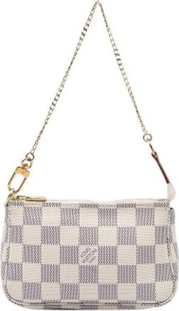 Louis Vuitton Mini Pochette Accessoires Pre-owned - Femme - Pre-owned - Blanc - Taille: ONE Size