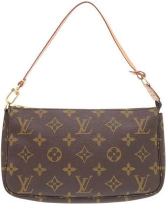 Louis Vuitton Pochette Monogram Pre-owned - Femme - Pre-owned - Brun - Taille: ONE Size