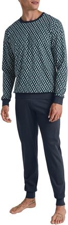 CALIDA Relax Streamline B&uuml;ndchen-Pyjama Herren, aus 100% Baumwolle, pflegeleicht, elastisch und formstabil