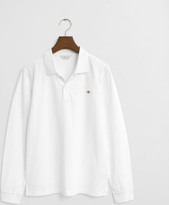 GANT Teenager Shield Piqué Rugger (134/140) Weiß