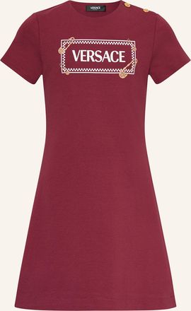 Versace Jerseykleid rot