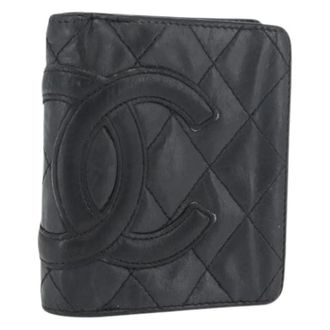 Chanel Pre-owned Leder Portemonnaies - - Pre-owned - Damen - Schwarzk - ONE SIZE