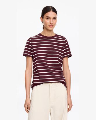 Arket Signature-T-Shirt -Wei&szlig;