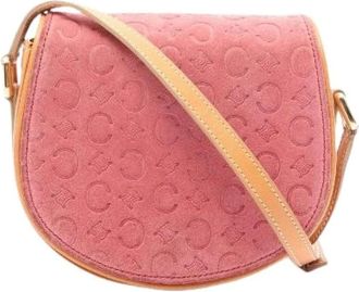 Celine Sac bandouli&egrave;re C Macadam Pre-owned - Femme - Pre-owned - Rose - Taille: ONE Size