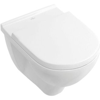Villeroy & Boch Villeroy&boch - Komplettset O-novo sp&uuml;lrandlos inkl. wc Sitz wei&szlig; 5660HR01