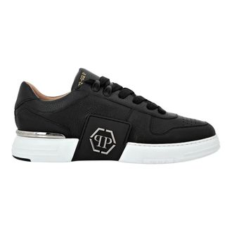Philipp Plein unisex, Chaussures, Noir, Taille: 35 EU Phantom Kicks Low-Top Baskets