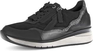 Gabor Baskets basses pour femme, Noir Asfalto 67, 38 EU