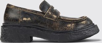 Camperlab Vamonos Zweifarbige Leder-Loafer mit Used-Effekt