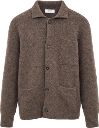 Ferrante Cardigan - - Knitwear - Herren - Braun - 2XL