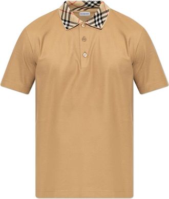 Burberry Homme, Tops, Beige, Taille: 2XL Evan Polo