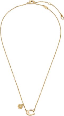 Coach Halskette Coach 37571532 Goldfarben