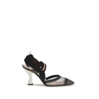 Fendi Mesh Colibr&igrave; Pumps - - Shoes - Damen - Schwarzk - 39 1/2 EU