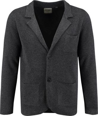 Key Largo Key Largo Herren KLJAN Jacket Strickjacke, Anthra (1101), Large