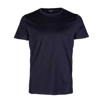 Dondup Homme, Tops, Bleu, Taille: M T-shirt &agrave; col rond et coupe classique en jersey
