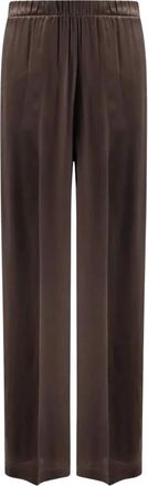 Semicouture Femme, Pantalons, Brun, Taille: 44 FR Pantalon Palazzo