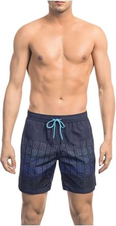 Dirk Bikkembergs Degrad&eacute; Badeshorts - - Swimwear - Herren - Blau - L