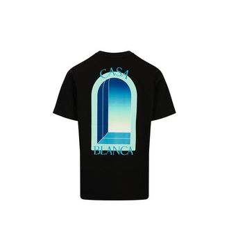 Casablanca T-shirt LArche coupe droite en coton