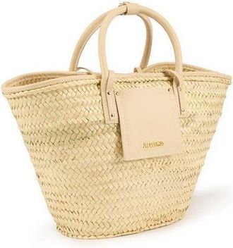 Jacquemus Le Panier Soli en cuir et coton