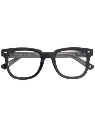Ahlem Brille mit eckigem Gestell - Schwarz