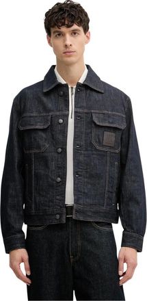A|X Armani Exchange Homme, Vestes, Bleu, Taille: M Denim Vestes