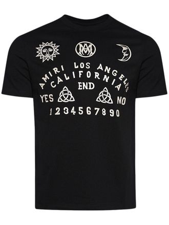 Amiri T-Shirt mit Ouija Board-Pint - Schwarz