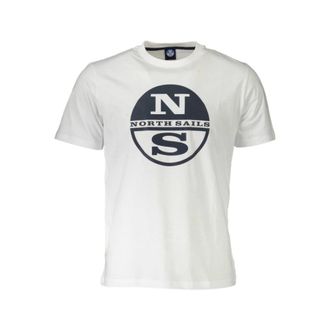 North Sails Homme, Tops, Blanc, Taille: XL T-Shirt