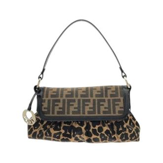 Fendi Sac bandouli&egrave;re vintage doccasion - Femme - Pre-owned - Brun - Taille: ONE Size