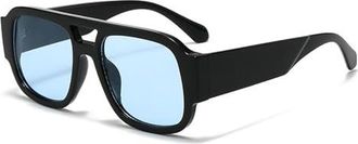 Generic Lunettes De Soleil D&eacute;coratives For Hommes Et Femmes, Id&eacute;ales For La Conduite, Les Vacances Trajets Domicile-travail(Blue)