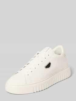 Antony Morato Sneaker aus Leder mit Label-Applikation