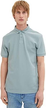 Tom Tailor 1035564 Polo, 28129-Bleu Clair, L Homme